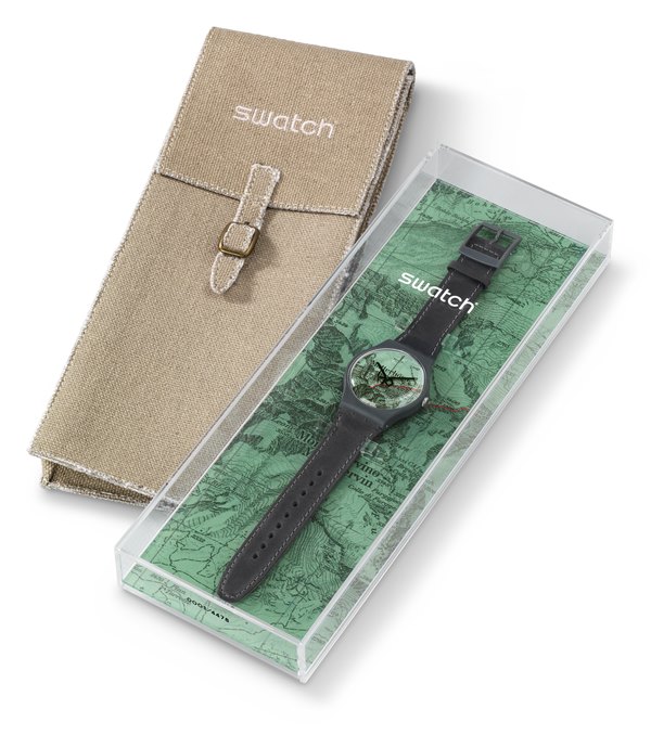 Swatch the route: il nuovo orologio in onore dell'alpinista Sam ...