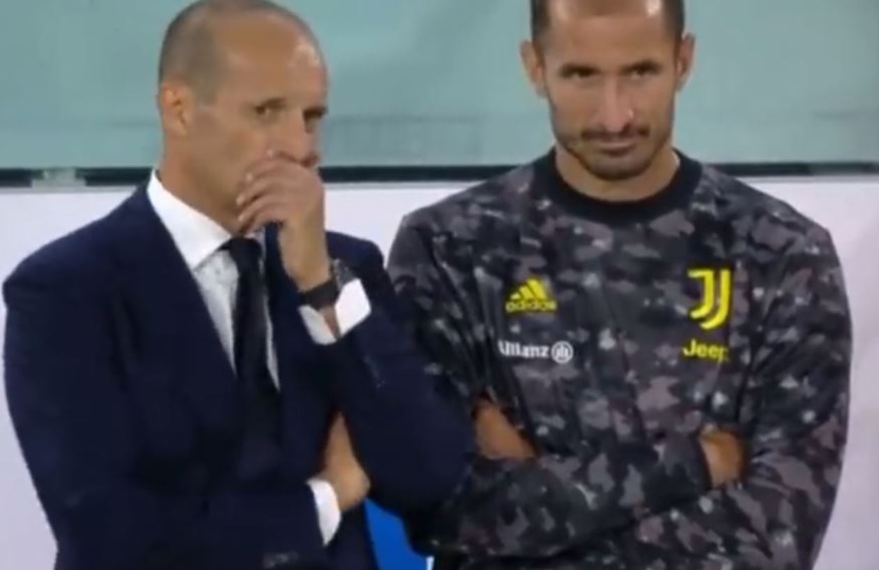 Juventus Empoli Il Labiale Chiellini Allegri è La Sintesi Del Momento