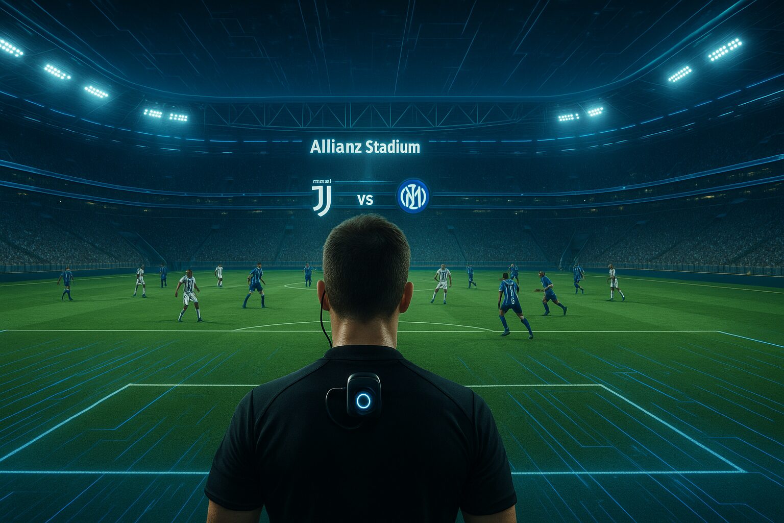 Serie A, debutta la Refcam: la partita vista dagli occhi dell’arbitro